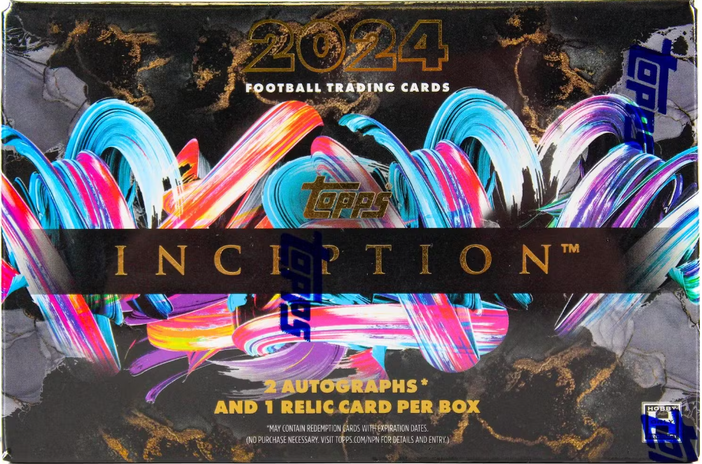 2024 Topps Inception Football Hobby Box